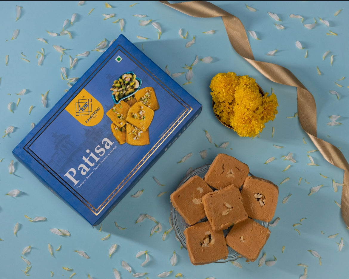 Buy Pure Desi Ghee Patisa Mithai – Kamdhenu Sweets – Kamdhenu Mishti