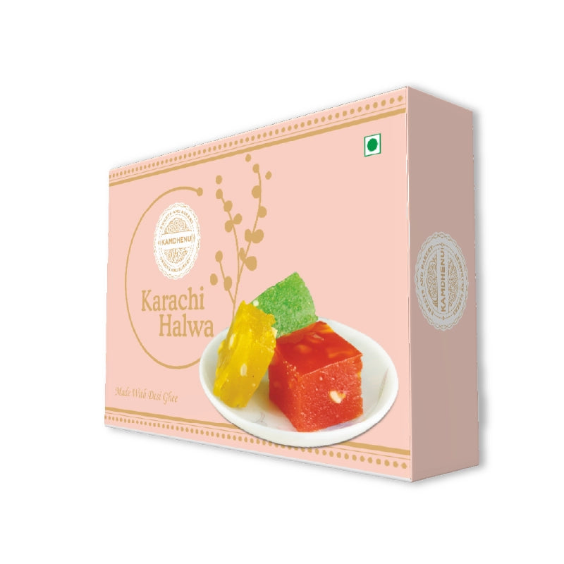 Buy Authentic Bombay Karachi Halwa Online | Kamdhenu Sweets – Kamdhenu ...