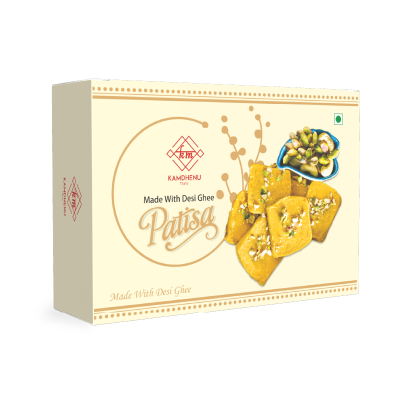 Buy Pure Desi Ghee Patisa Mithai – Kamdhenu Sweets – Kamdhenu Mishti