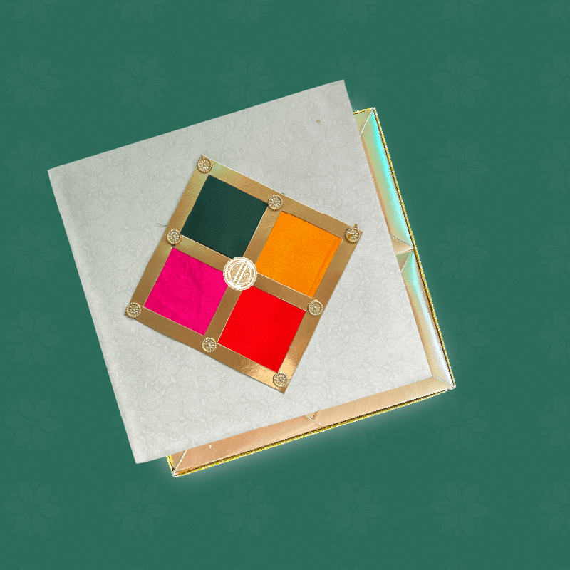 White Dry Fruits Gift Box | Diwali Gift Box – 400g | – Kamdhenu Mishti